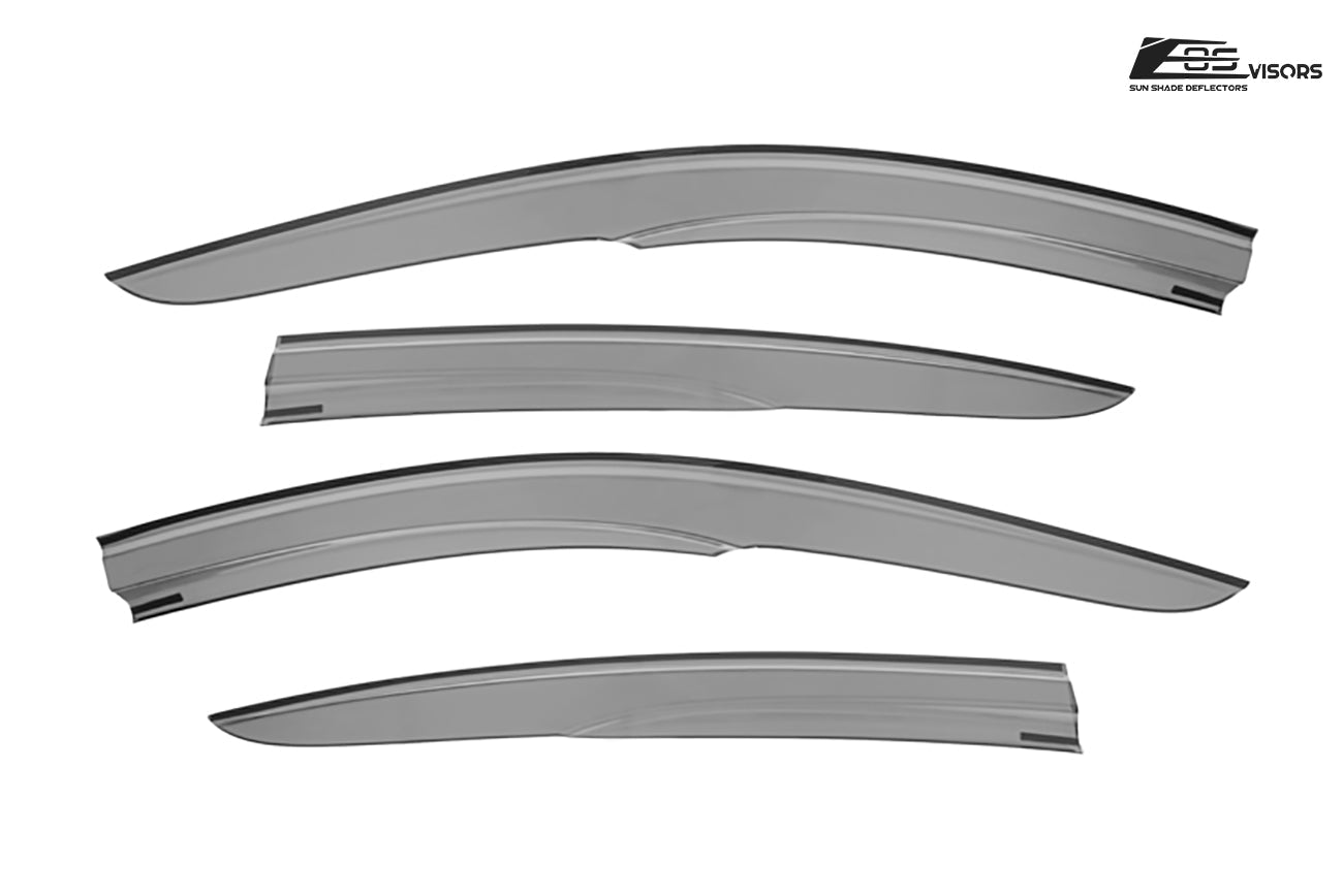 2007-15 Infiniti G25 G35 G37 Q40 Window Visors Deflectors Rain Guards ...