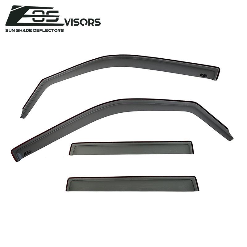 2009-15 Honda Pilot Window Visors Wind Deflectors Rain Guards Wind ...