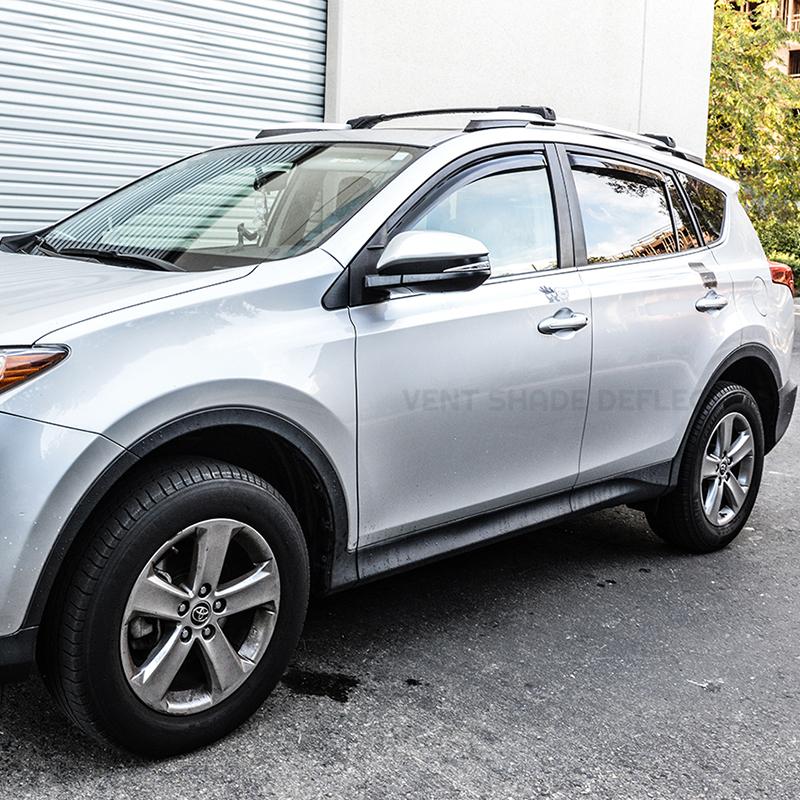 2013-18 Toyota Rav4 Window Visors Wind Deflectors Rain Guards Vents ...