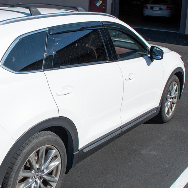 EOS Visors | Mazda Window Visors Wind Deflectors Rain Guards Vents