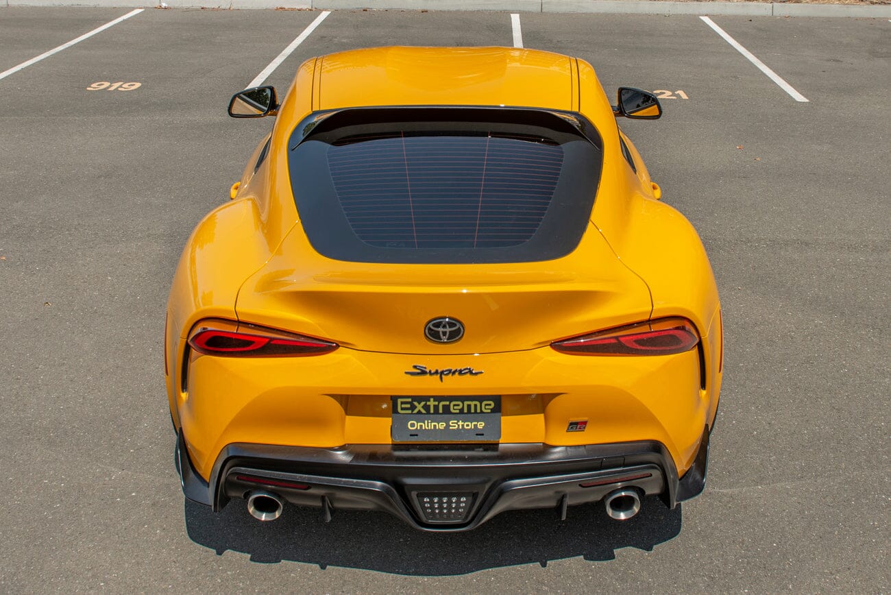 2020-Present Toyota GR Supra Rear Roof Visor – EOS Visors
