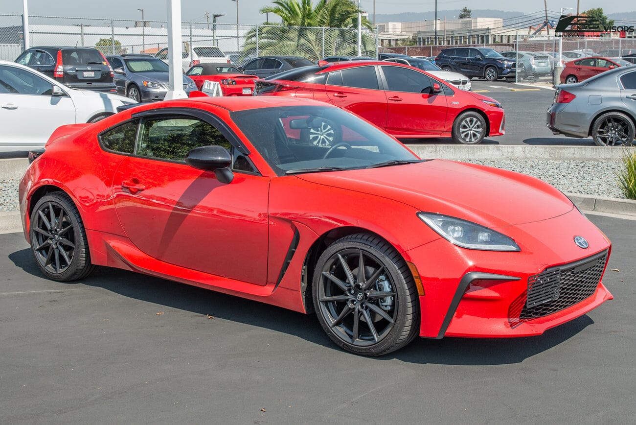 2022-Up Toyota GR86 Window Visors JDM Wind Deflectors Rain Guards – EOS ...